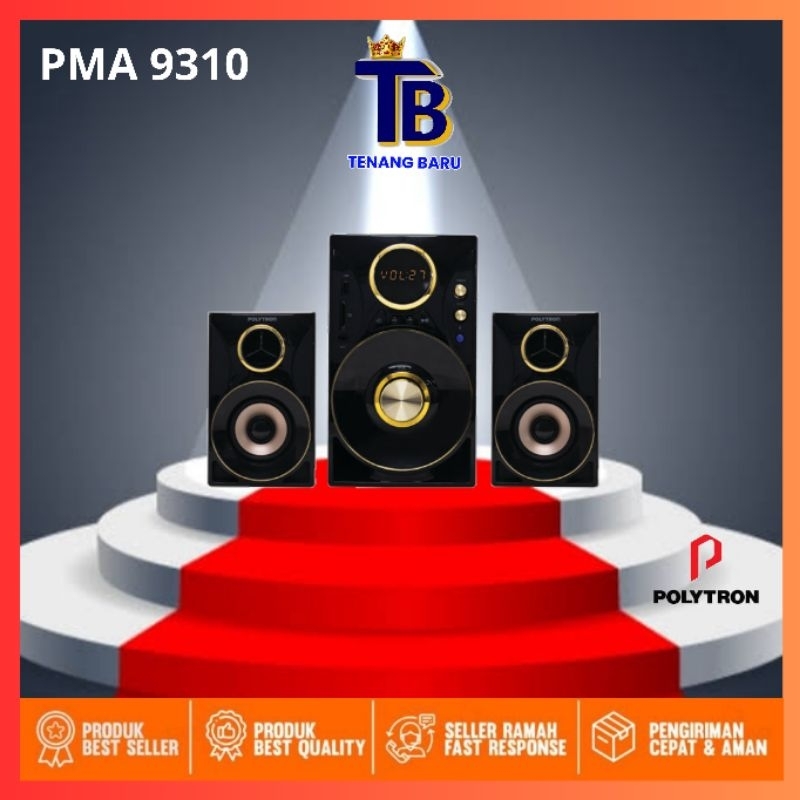 Jual Polytron Bluetooth Speaker Multimedia Pma 9310 Bg Shopee Indonesia