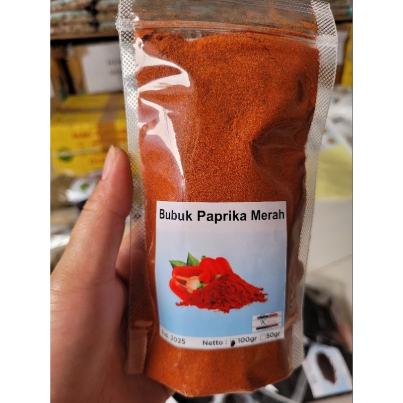 Jual Bubuk Paprika Merah 100 Gr Best Seller | Shopee Indonesia