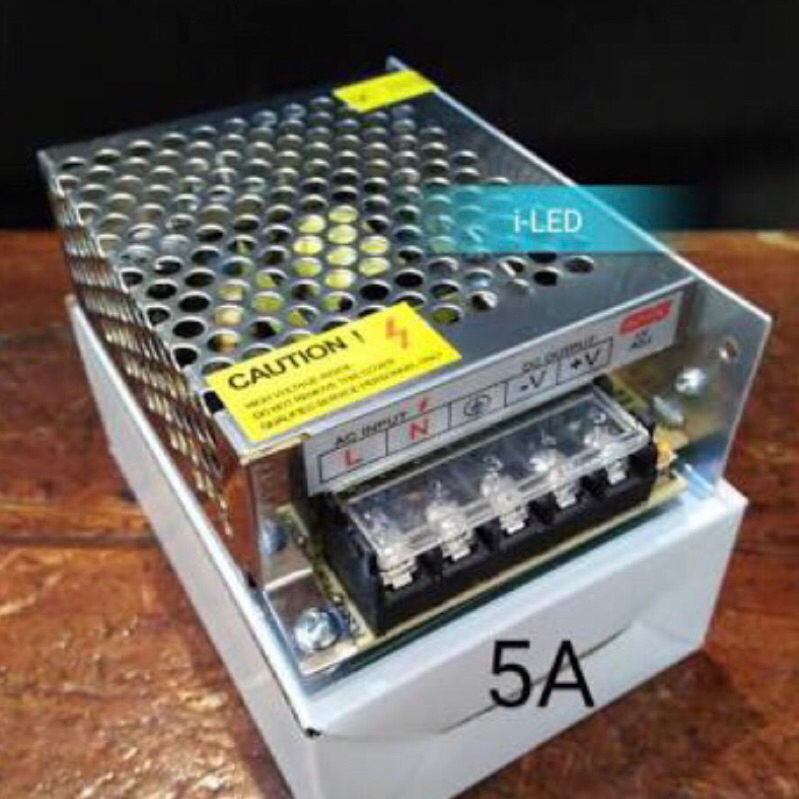 Jual Power Suply 5A Adaptor Switching Led 5A 12V 5 Ampere Trafo 5 Ampere | Shopee Indonesia