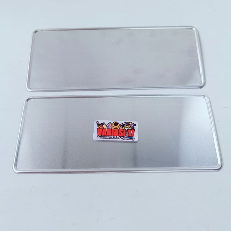 Jual BAHAN PLAT NOMOR MOTOR POLOS TEBAL 0,8 MM | Shopee Indonesia