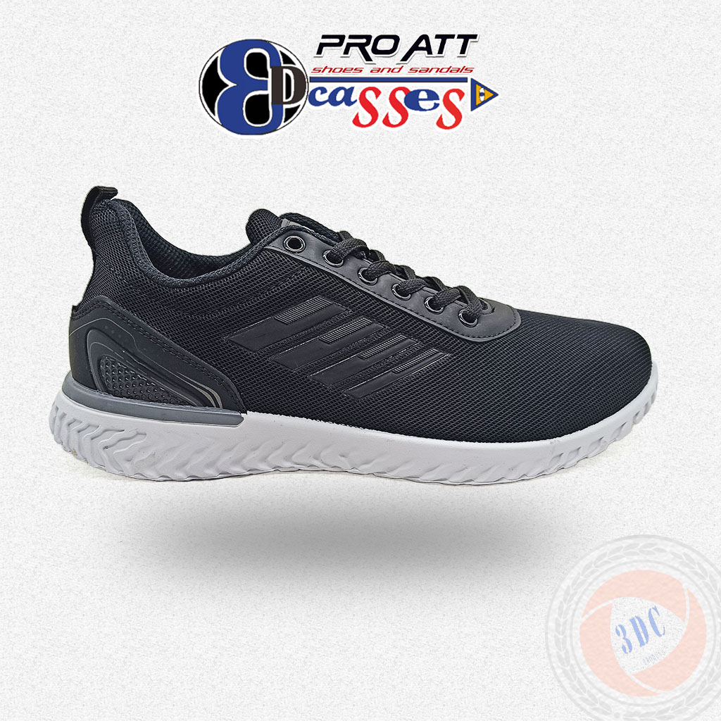 Jual Sepatu Pro ATT Tec 890 Hitam/Putih - Sepatu Sekolah/Olah Raga Pria ...