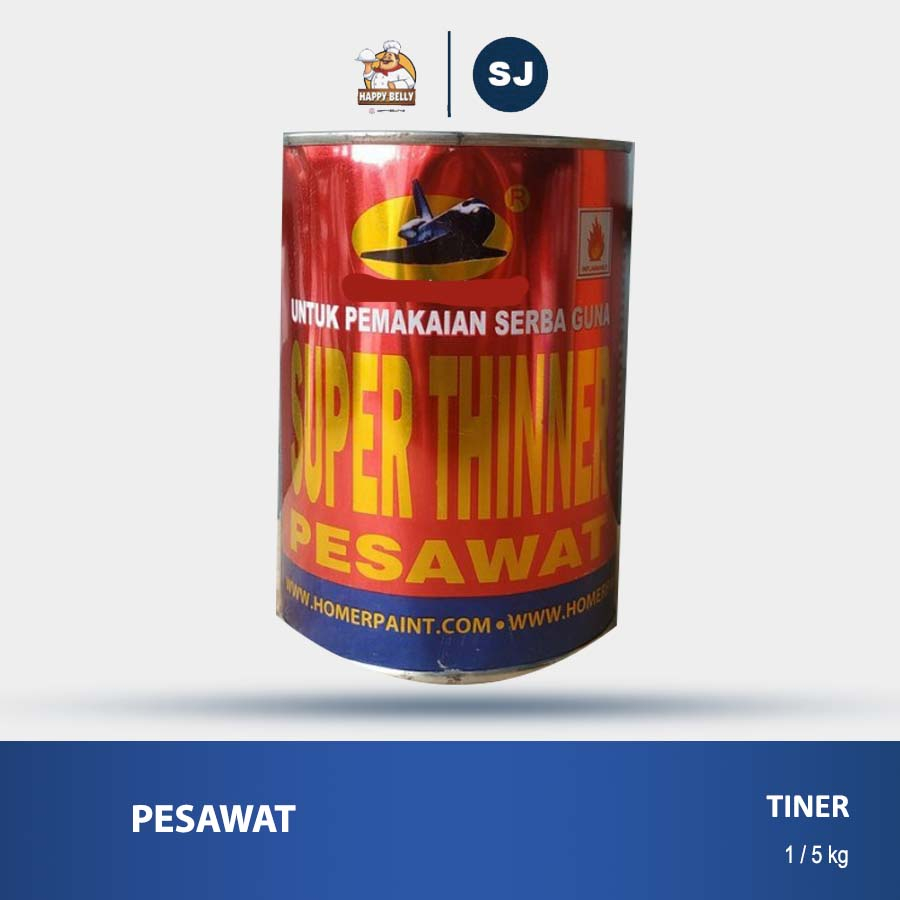 Jual Tiner Kaleng Pesawat kemasan 1KG / THINNER KALENG PESAWAT ...