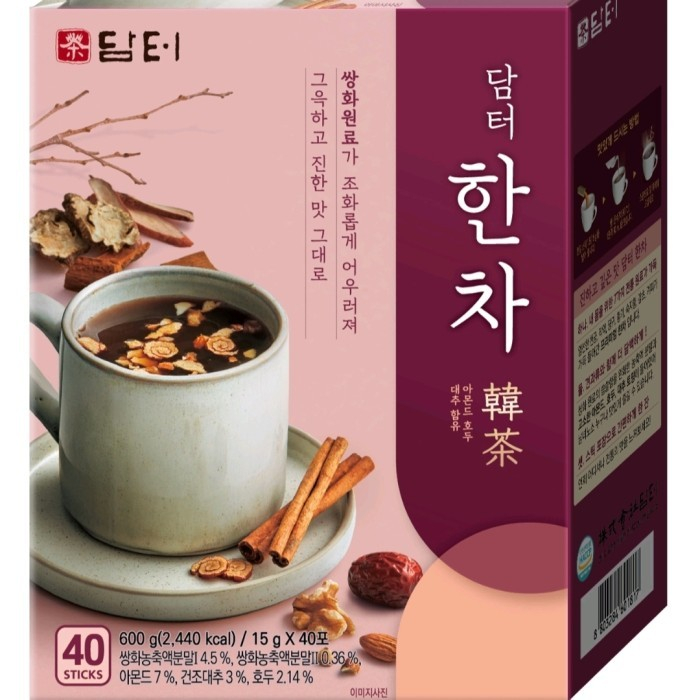 Jual Damtuh Han Cha Teh Korea/ Teh Herbal Korea/ Herbal Tea - 40 Sachet ...