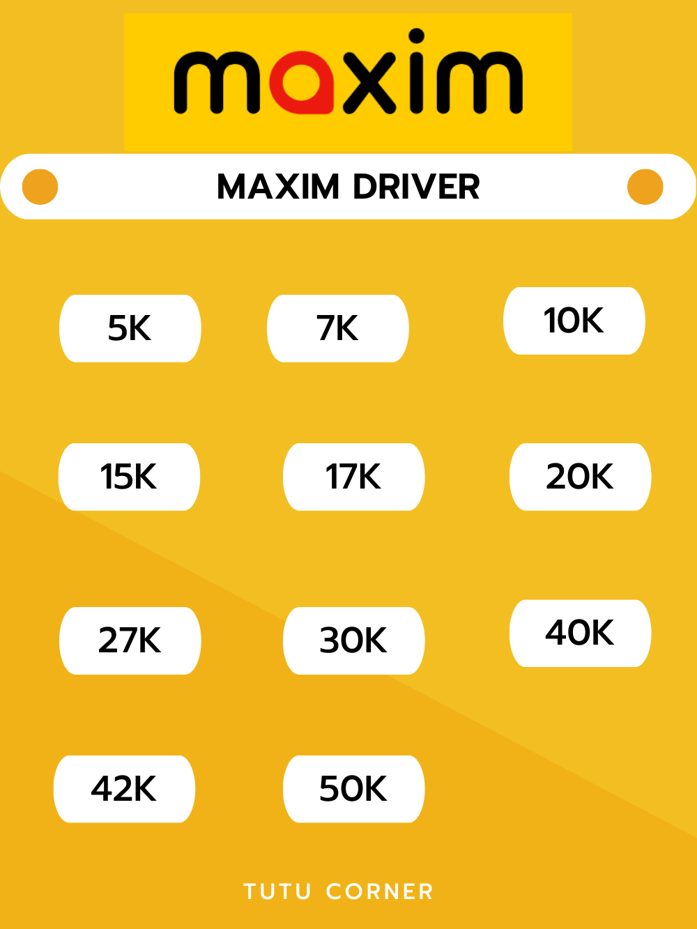 Jual PENGISIAN MAXIM DRIVER DAN CUSTOMER PROSES CEPAT | Shopee Indonesia