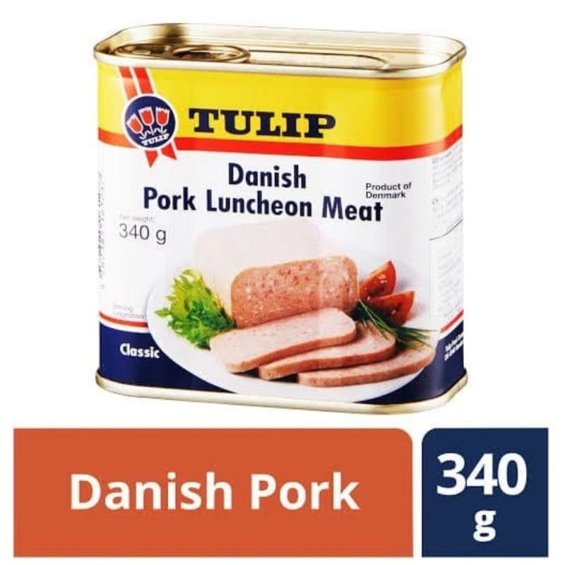 Jual Danish Pork Luncheon Meat, Daging Kaleng, Tulip Luncheon Meat with ...