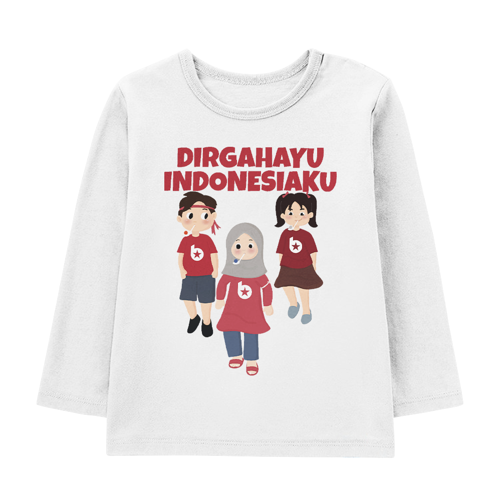 Jual Kaos Couple Family Agustusan Merah Putih Series Kemerdekaan Anak ...