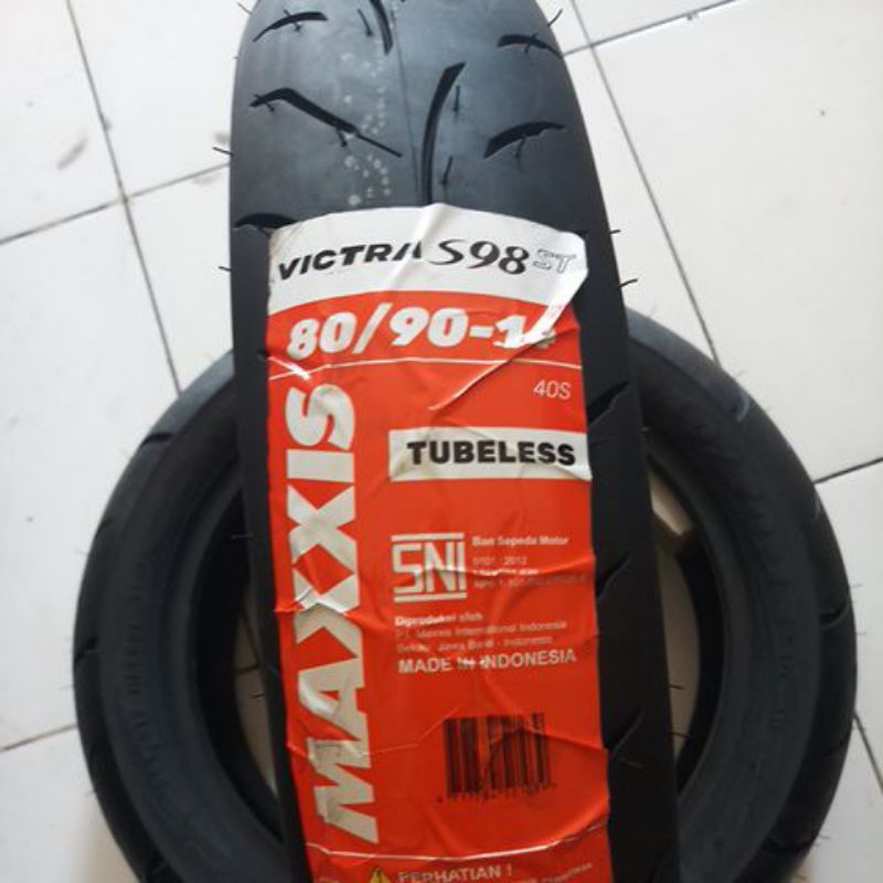 Jual BAN MAXXIS VICTRA S98ST Tubeless ( TL ) 80 / 90 - 14 Ring 14 ... Jual BAN MAXXIS VICTRA S98ST Tubeless ( TL ) 80 / 90 - 14 Ring 14 ...