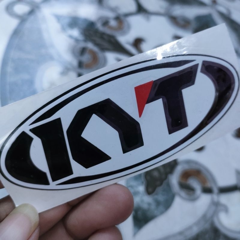 Jual Sticker kyt stiker helm kyt posfor 11cm x 4cm | Shopee Indonesia