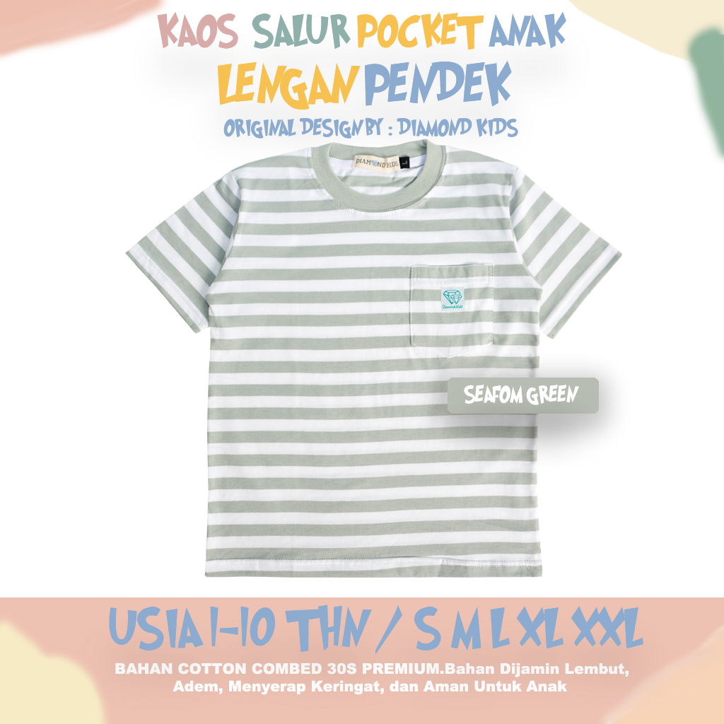 Jual KAOS BAJU ATASAN SALUR SETERIP BLASTER STRIP STRIPES BELANG TANGAN ...