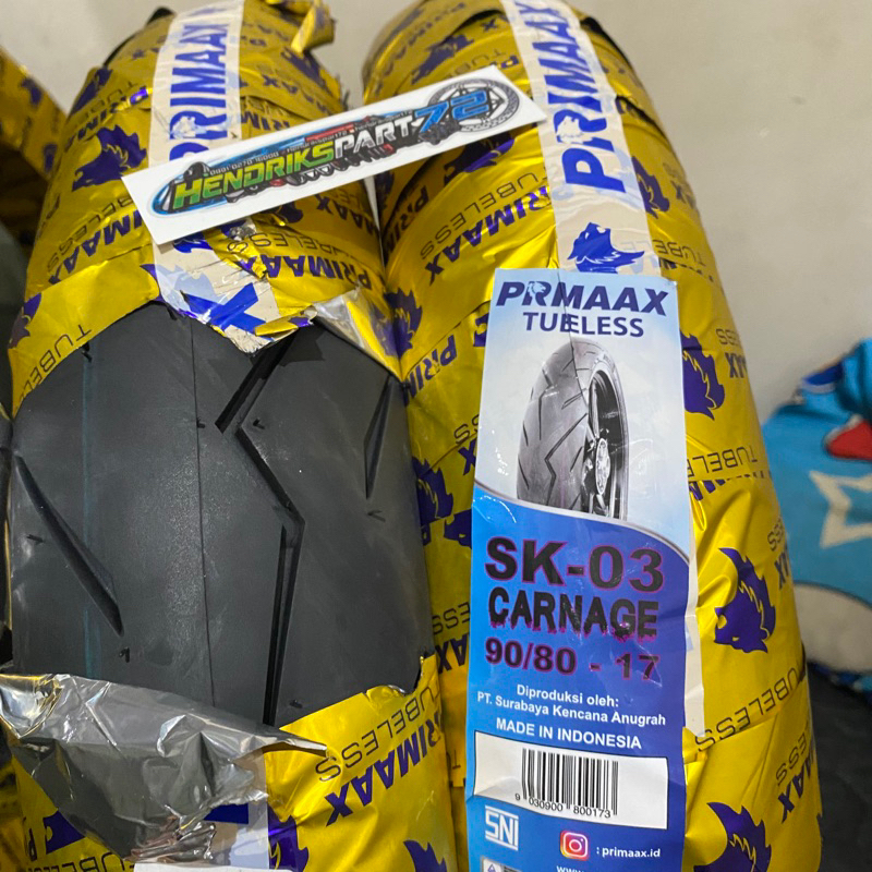 Jual Ban Primaax 80/80 &90/80-17 SK-03 ban luar primax SK -03 -17 ...
