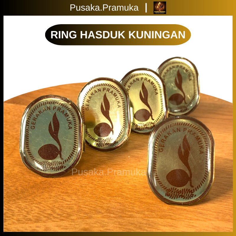 Jual Ring Hasduk Kacu Dasi Pramuka Bahan Kuningan Berkualitas Untuk ...