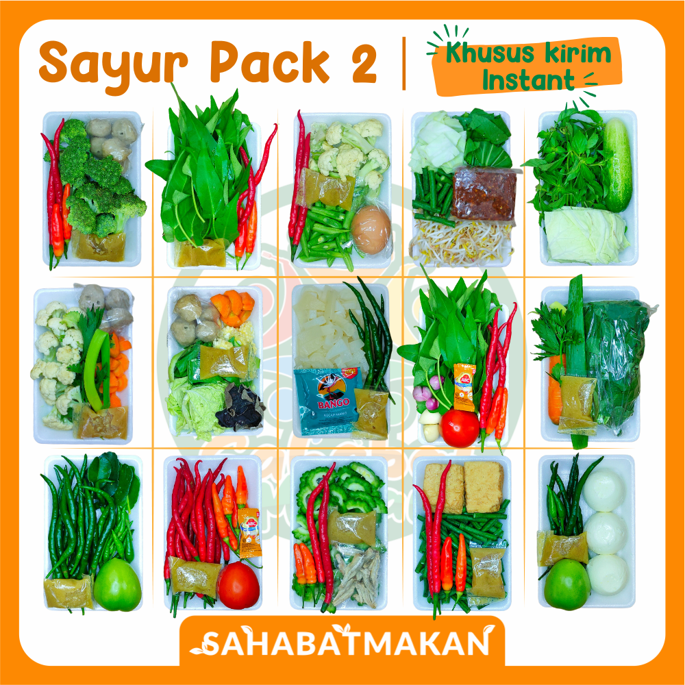 Jual [KHUSUS INSTANT] Sayur Pack / Prep / Instant. Murah dan Praktis #2 — Sahabat Makan Sayur ...
