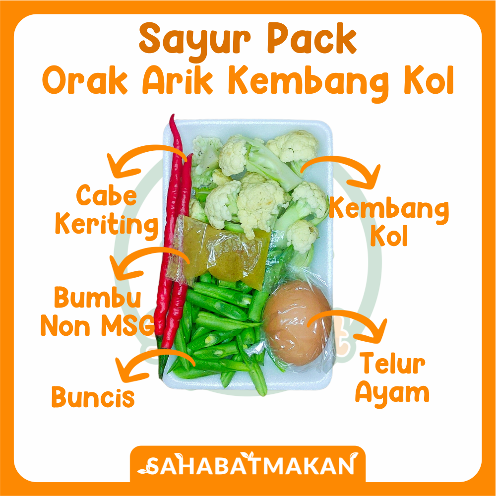 Jual [KHUSUS INSTANT] Sayur Pack / Prep / Instant. Murah dan Praktis #2 ...