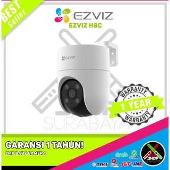 Jual Ezviz Outdoor CCTV H8C Pan&Tilt Wifi IP Camera-Auto Tracking ...