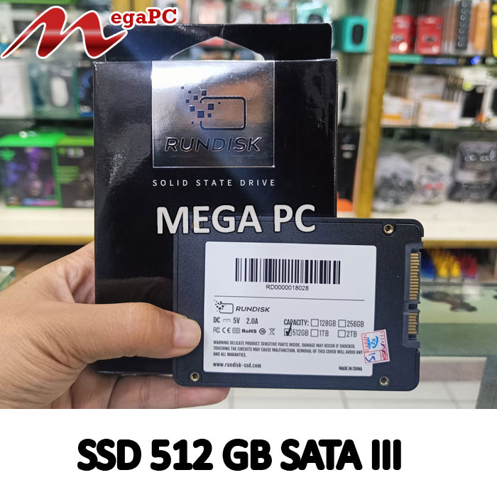 Jual SSD 128GB - 256GB - 512GB Rundisk SATA III Garansi 3 Tahun ...
