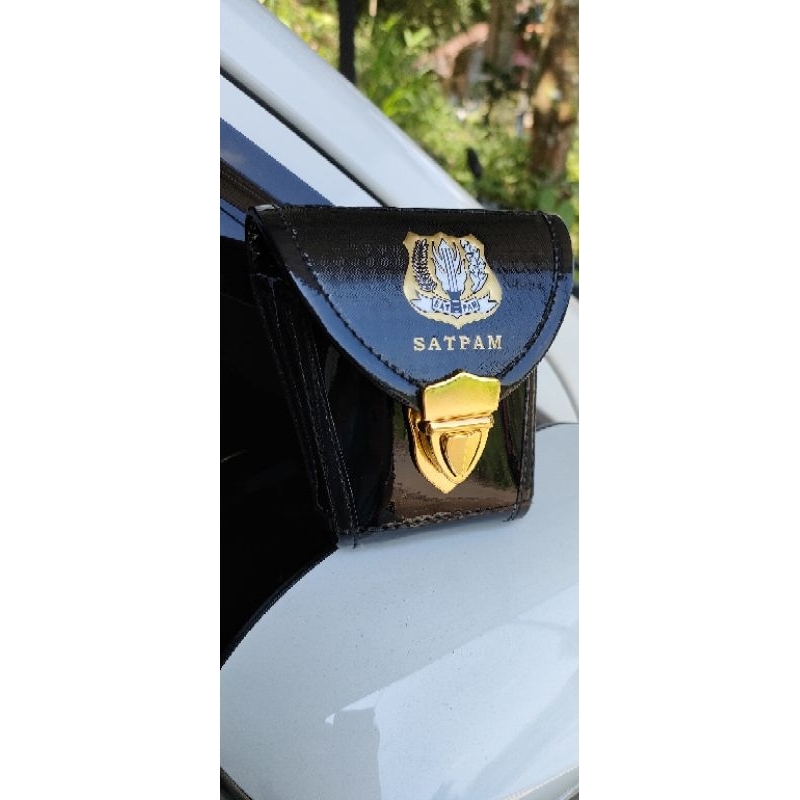 Jual sarung borgol pinggang satpam/dompet satpamkulit sintetis | Shopee ...