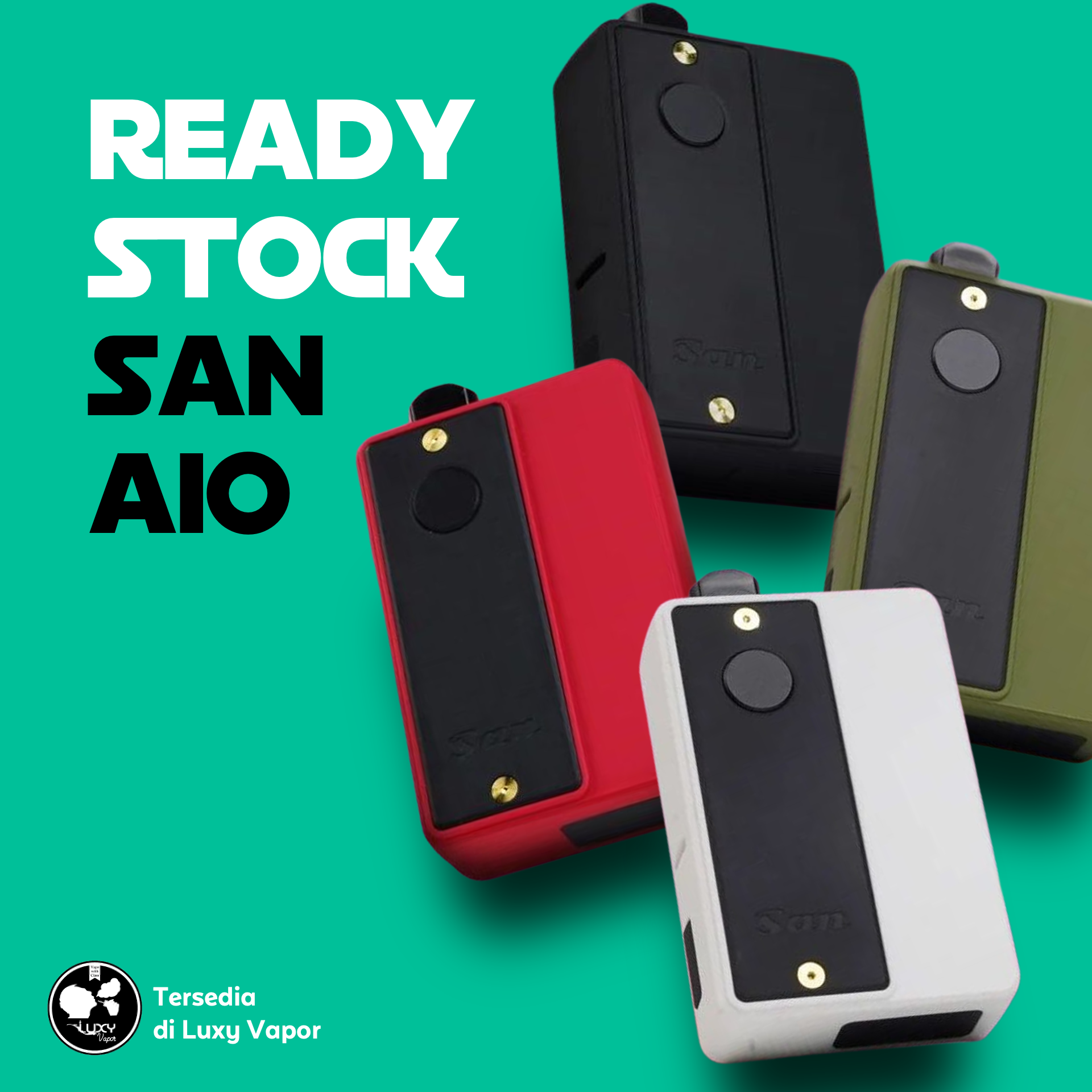 Jual San AIO Boro Original Gerobak Vapor x VaperzCloud | Shopee Indonesia