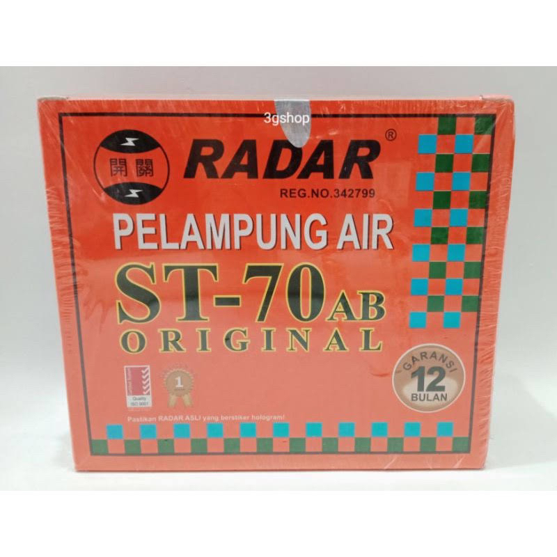 Jual Radar Toren Pelampung Air Toren Otomatis Radar ST-70AB Radar ...