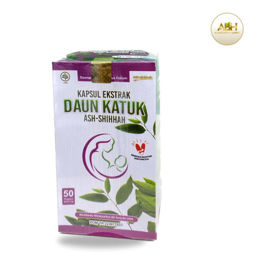Jual KAPSUL EKSTRAK DAUN KATUK ASH-SHIHHAH MEMBANTU MELANCARKAN ASI (50KAPSUL) | Shopee Indonesia