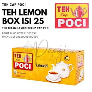 Jual TEH CAP POCI BOX ISI 25 RASA LEMON TEH POCI LEMON ISI 25 KEMASAN ...