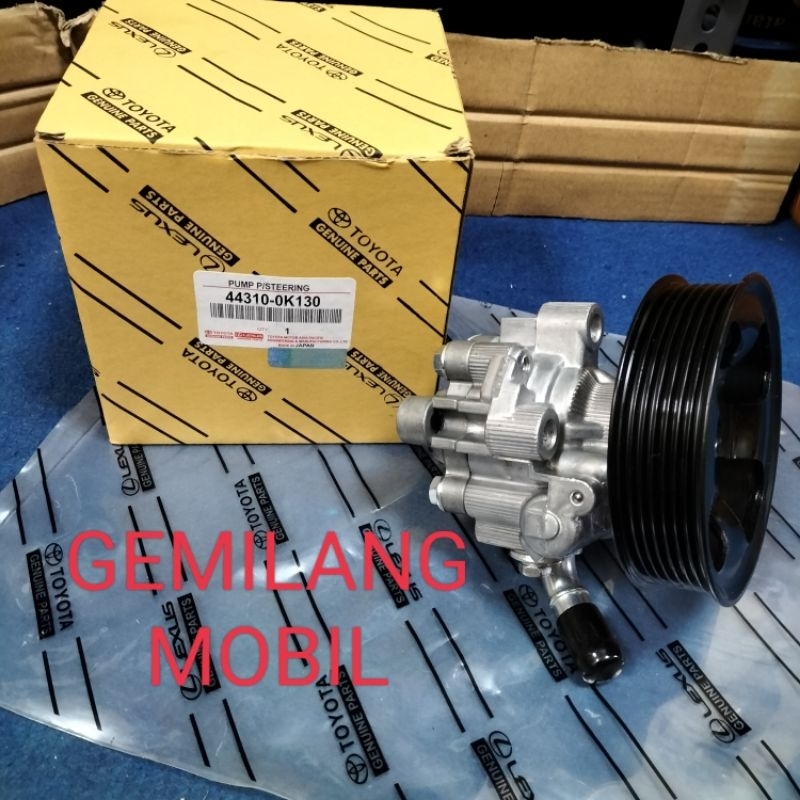 Jual PUMP STEERING POMPA POWER STEERING STERING TOYOTA HILUX REVO ...
