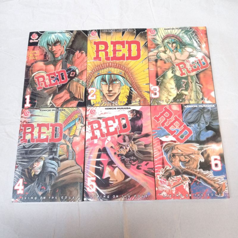 Jual Komik Red (Paket 6 Komik) Segel - Kenichi Muraeda | Shopee Indonesia