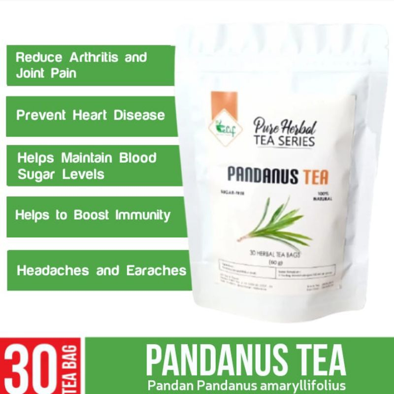 Jual ELIF TEA AND TISANE Pandanus Tea | Pandan Tea | Teh Daun Pandan ...