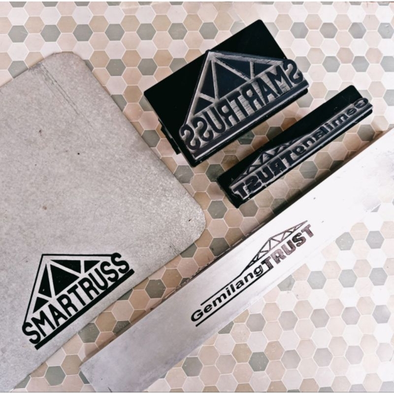 Jual stempel galvalum,stempel besi,cap besi,cap besi tahan air | Shopee ...
