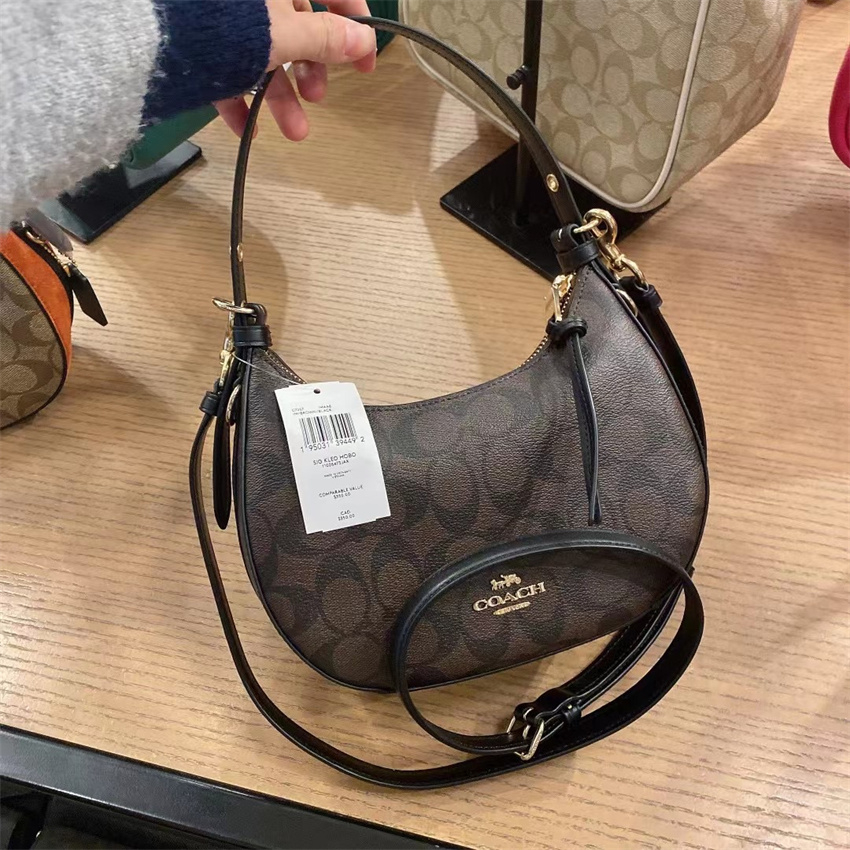 Jual Coach Teri Shoulder Bag In Signature Canvas Coach Tas Selempang ...