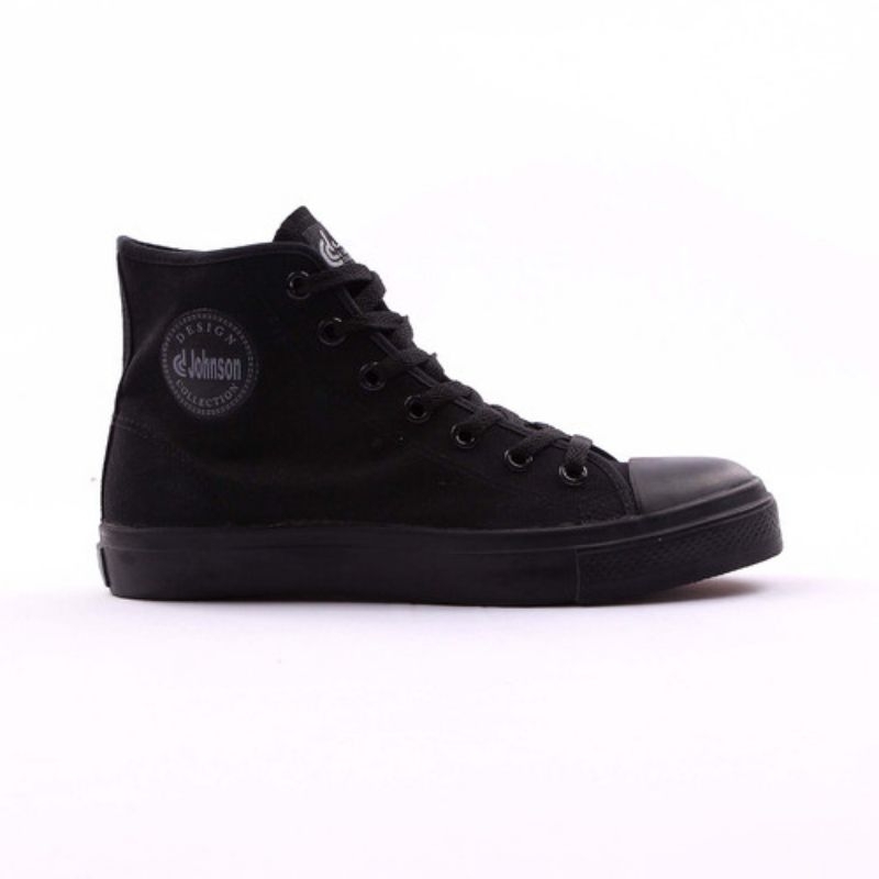 Jual Johnson Basic HC mono black Original / Sepatu Sekolah - Jhonson ...
