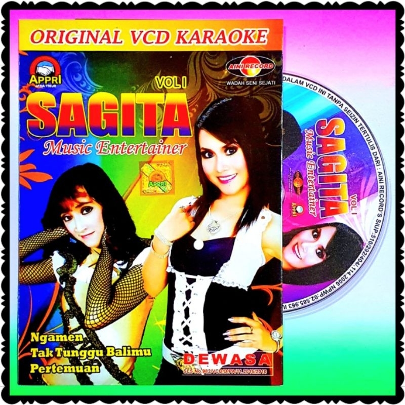 Jual KASET VCD LAGU SAGITA BISA KARAOKE VOCAL ON OF AKTIF-KASET VCD SAGITA-KASET SAGITA-KASET ...