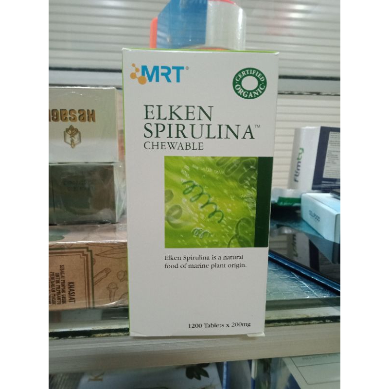 Jual Elken Spirulina Vitamin isi 1200tablet | Shopee Indonesia