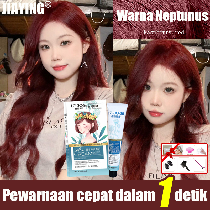 Jual 【COD】LFBOSE Hair color pewarna rambut Cat rambut Semir rambut 6 ...