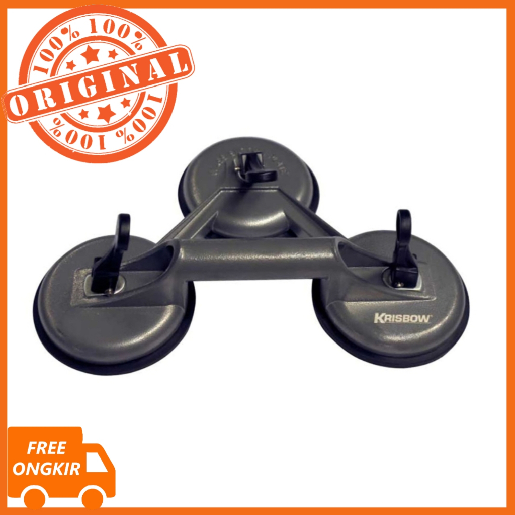 Jual Krisbow Suction Lifter 3 Cup 150 Kg - Abu-abu | Shopee Indonesia