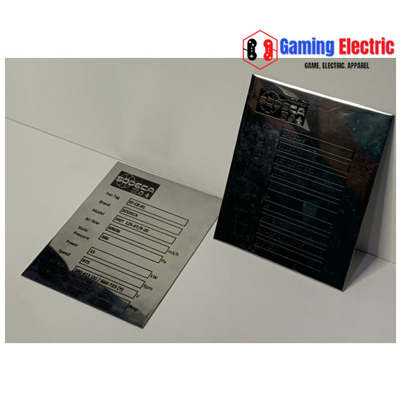 Jual name plate panel / Name Tag Stainless Ukuran Custom | Shopee Indonesia