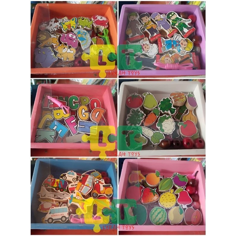 Jual Meronce Hewan, Buah, Sayur, Profesi, Transportasi, Huruf Alpabet ...