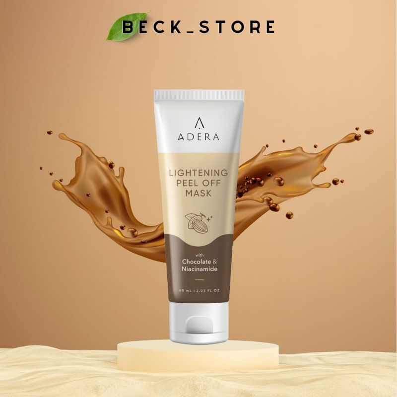 Jual ADERA LIGHTENING PEEL OFF MASK FLEK HITAM WITH CHOCOLATE DAN ...
