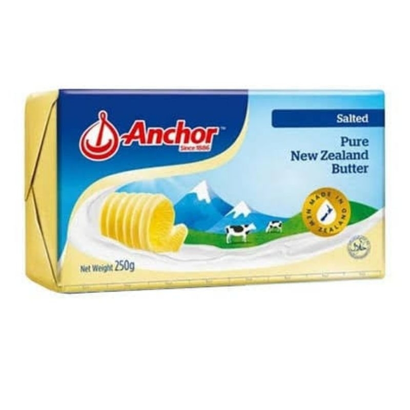 Jual Anchor Salted Butter (200g) | Shopee Indonesia