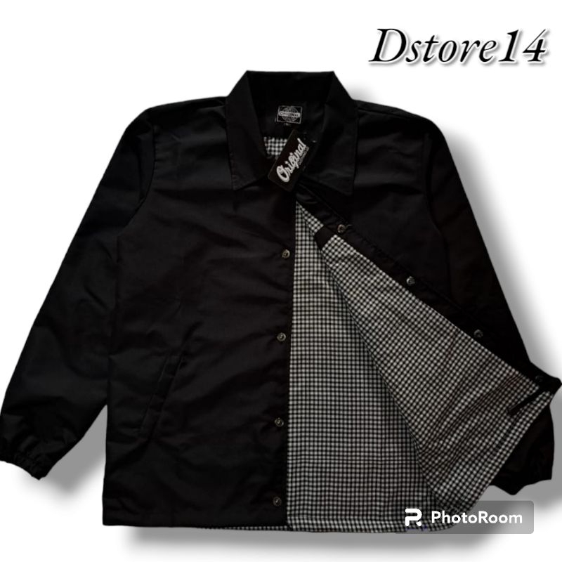 Jual [BESTSELLER]JAKET COACH POLOS JUMBO/JAKET PARASUT POLOS TERLARIS ...