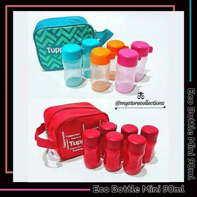 Jual Eco mini 90ml botol tupperware mini | Shopee Indonesia