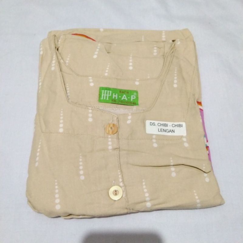 Jual DASTER HAP BATIK CHIBI LENGAN TALI SAMPING KANCING HIDUP MENYUSUI ...