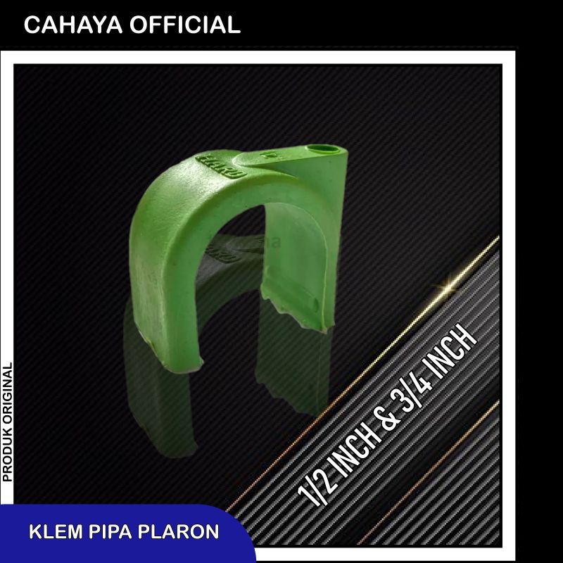 Jual Klem Pipa Plaron 1/2 inch - 3/4 inch | Shopee Indonesia