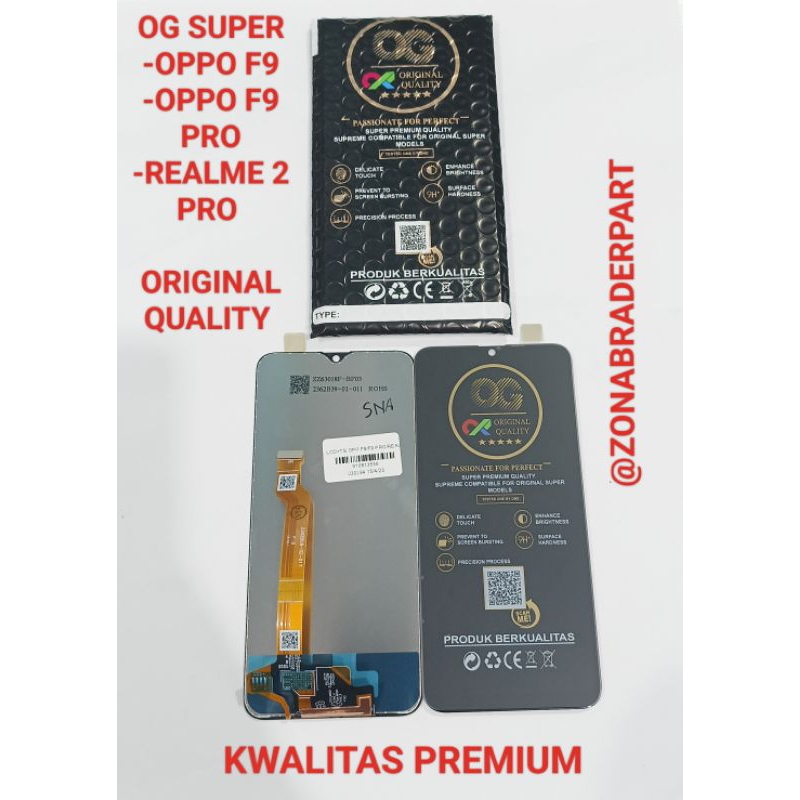 Jual LCD + TS OPPO F9 / F9 PRO / REAL 2 PRO / U1 OG SUPER ORIGINAL ...