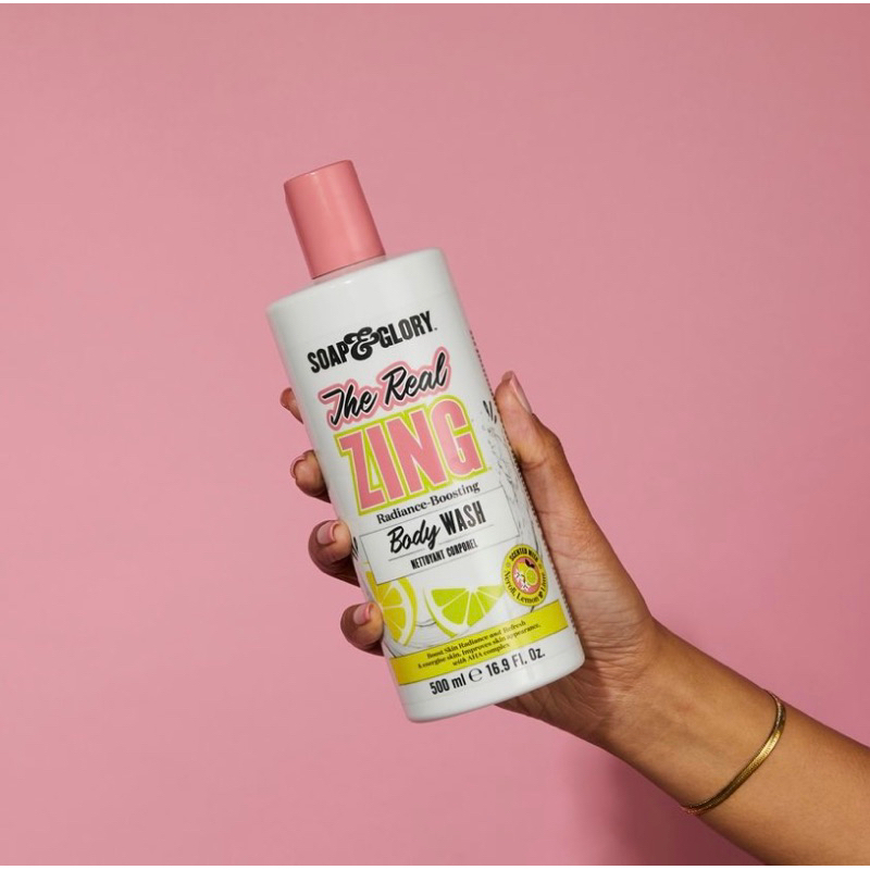 Jual Soap& Glory The Real Zing Body Wash 500ml | Shopee Indonesia