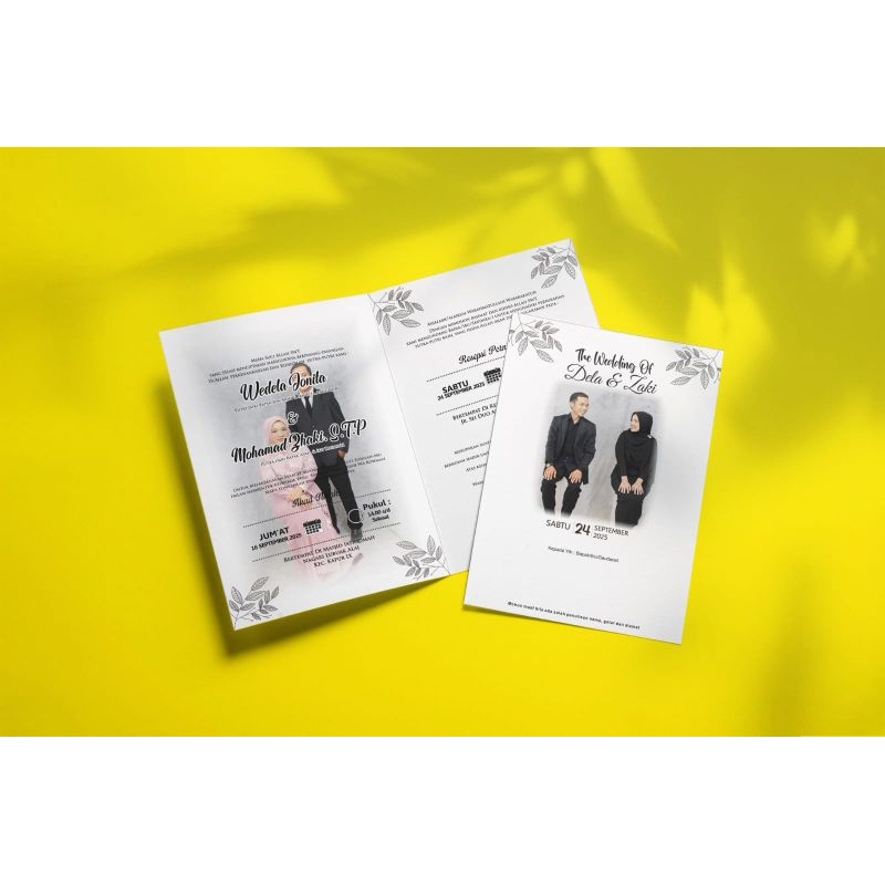 Jual SURAT UNDANGAN PERNIKAHAN PAKE FOTO | Shopee Indonesia
