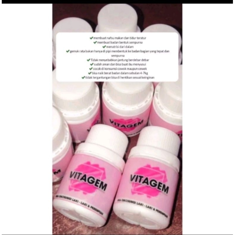 Jual vitagem BY AYU/ Obat gemuk promo | Shopee Indonesia
