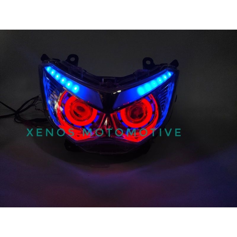 Jual reflektor nmax 155 old lampu depan led projie nmax lamq | Shopee ...