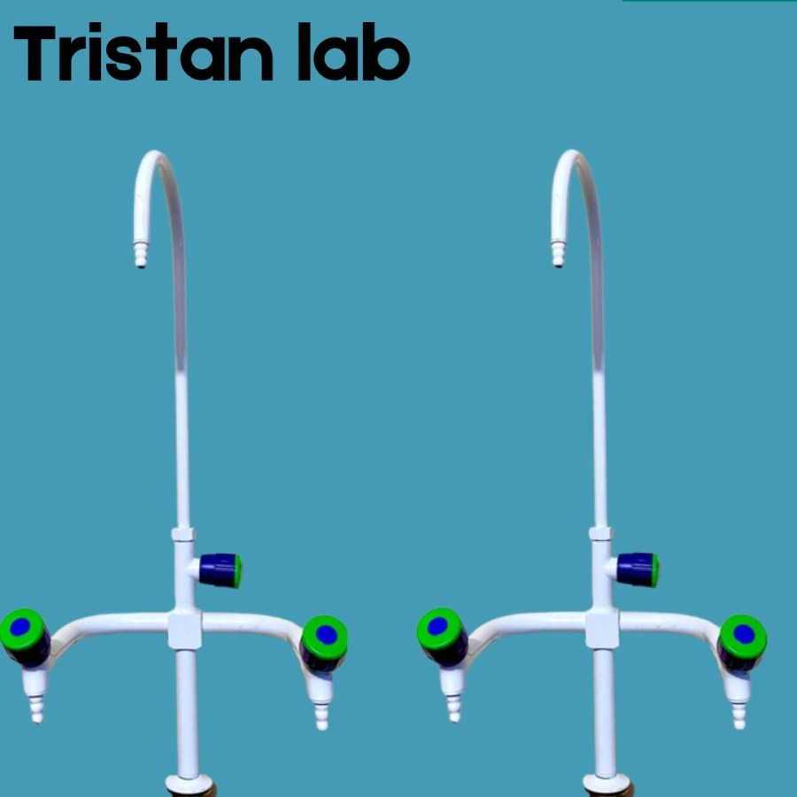 Jual Kran angsa 3 three way lab / Keran Air Meja Laboratorium Lemari ...