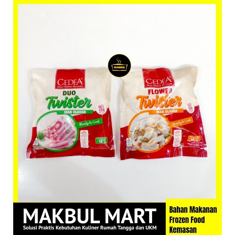 Jual Cedea Olahan Ikan Flower Twister, Duo Twister | Shopee Indonesia