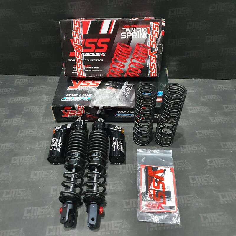 Jual Shockbreaker Sok Belakang YSS G-Racing Smooth Yamaha Xmax Black Edition | Shopee Indonesia